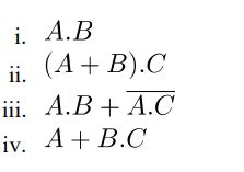 Solved For Each Of The Boolean Expressions Below State Chegg