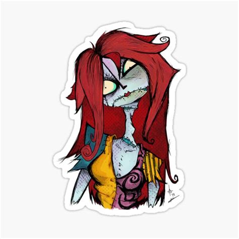 Sally Dollface Sticker For Sale By Crabshaqdesigns Redbubble