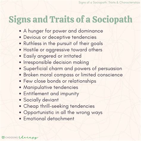 Sociopaths