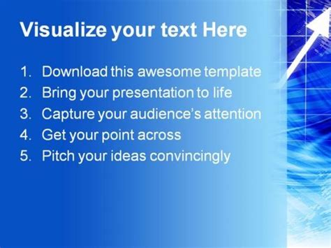 Arrow Graph Going Up Success PowerPoint Themes And PowerPoint Slides 0511