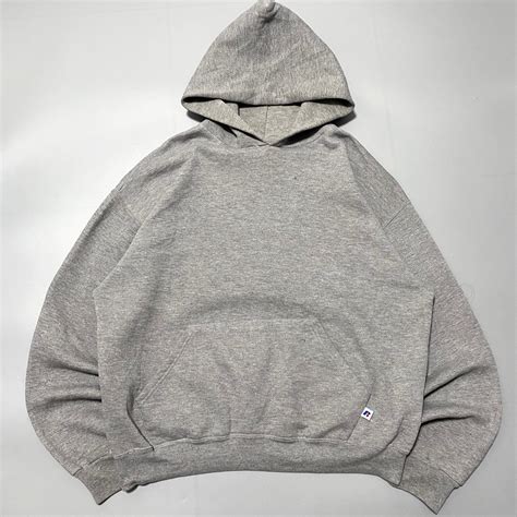 Vintage 1990s Russell Athletic Hoodie Mens Fashion Tops And Sets