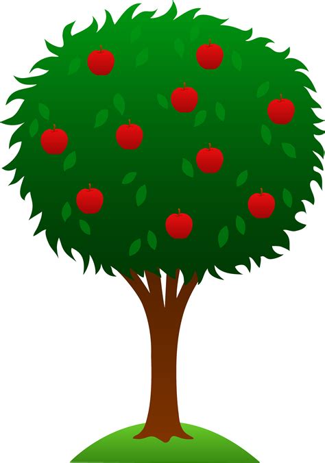 Apple Tree Design Free Clip Art