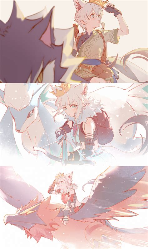 Hyde Tabakko Direhowl Foxcicle Ragnahawk Shirakami Fubuki Hololive Palworld Absurdres