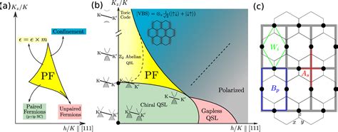 Figure 1 From Anyon Dynamics In Field Driven Phases Of The Anisotropic
