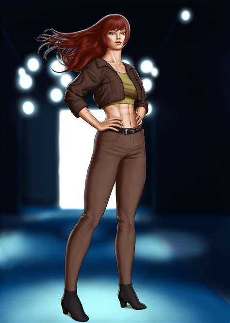 Commission Ariel Wayne Casual By Vanrichten Hentai Foundry