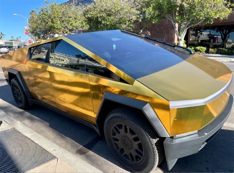 Karat Gold Plated Cybertruck