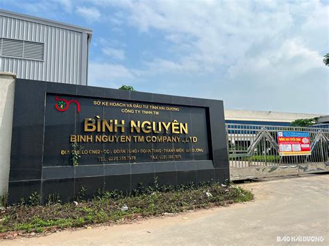 Công Ty Tnhh Thương Mại Bình Nguyên đã Hoàn Thiện Hồ Sơ Cấp Phép Xây Dựng