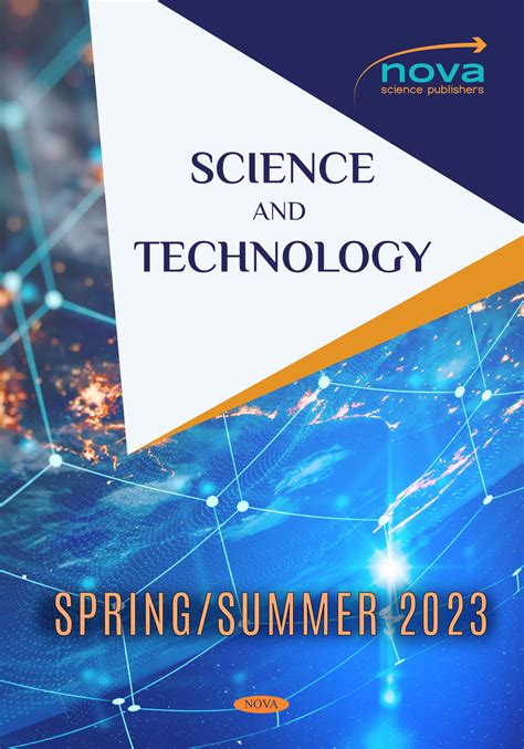 Sciences And Technology Nova Science Publishers
