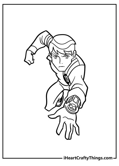30 Free Ben 10 Coloring Pages Printable Pdf Sheets