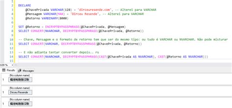 Sql Server Criptografando Senhas Com As Funções De Criptografia