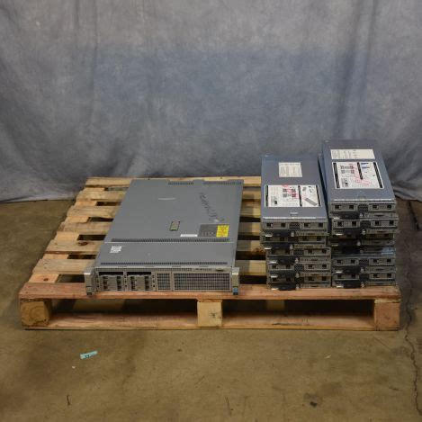 Twelve 12 Various Cisco Servers