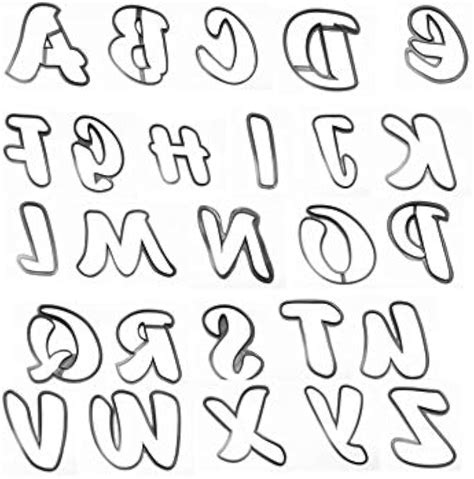 Fancy Script Lettering Alphabet