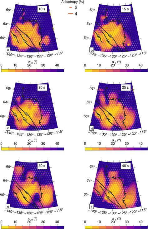 Af Azimuthal Anisotropy Of Phase Velocities At 10 15 20 25 30