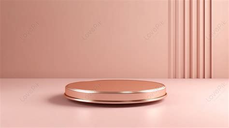 놀라운 3d 일러스트레이션 배치 배경의 로즈 골드 화장품 디스플레이 스탠드 화장 배경 로즈 배경 놀라 배경 이미지 Hd 화장 로즈 놀라 배경 사진 무료 다운로드