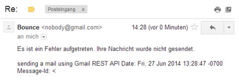 How To Send A Message Successfully Using The New Gmail Rest Api