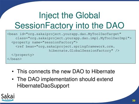 Ppt Sakai Persistence And Intro To Hibernate Powerpoint Presentation Id6058744