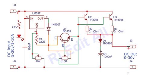 Dc Adjustable Power Supply 0 50v 0 20 Ampere Voltage And Current