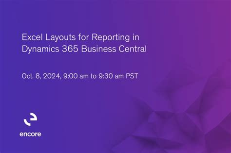 Encore Business Solutions On Linkedin Webinar Excel
