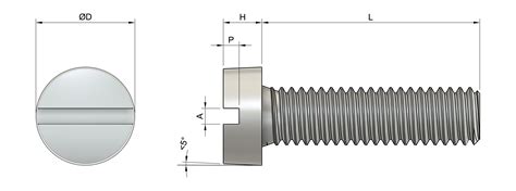 Buy M2 X 8mm Cheese Head Screws Din 84 Thread Locking Stainless