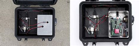 3 The Arduino Stack Inside The Pelicase Enclosure With Closed And Open Download Scientific