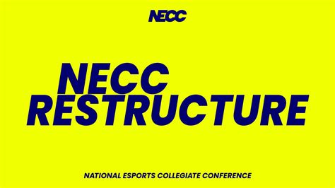 Necc Announces Leadership Restructure And Newly Formed Leadership Comm