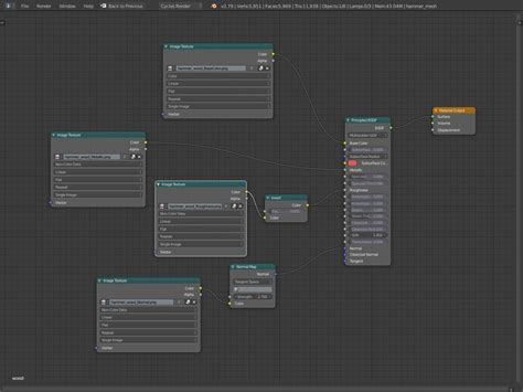 Texture Node Setup Correct Materials And Textures Blender Artists