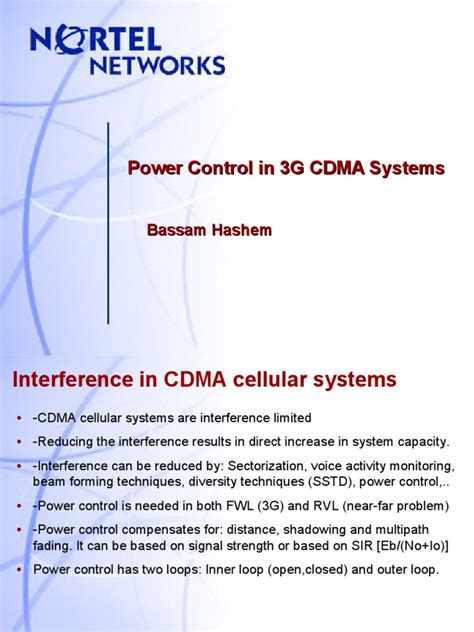 Power Control 3g Cdma Download Free Pdf Cellular Network Code