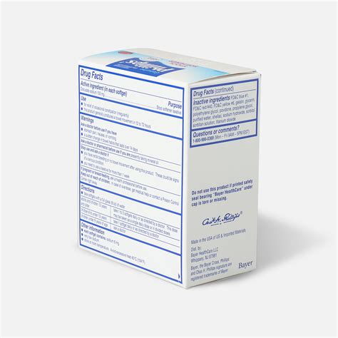 Phillips Stool Softener Liquid Gels Liquid Gels 30 Ct