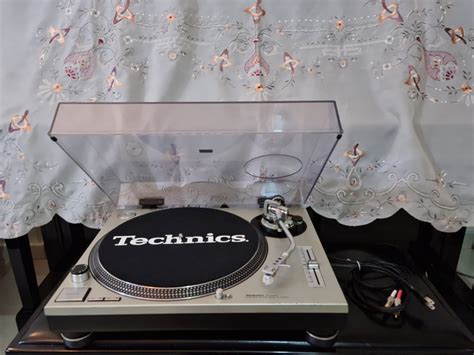Technics SL MK SL MK II Turntable Record Player Headshell Audio Technica Cartridge