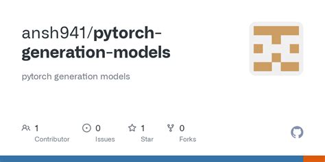 Github Ansh Pytorch Generation Models Pytorch Generation Models