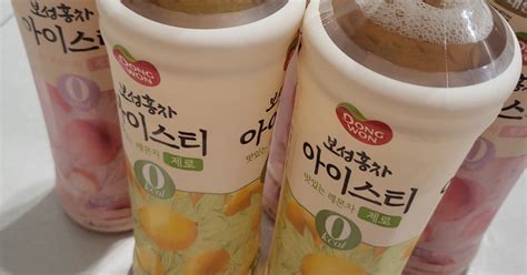 보성홍차 아이스티 제로 레몬 복숭아 500ml 5개 마동 가공식품 당근 중고거래
