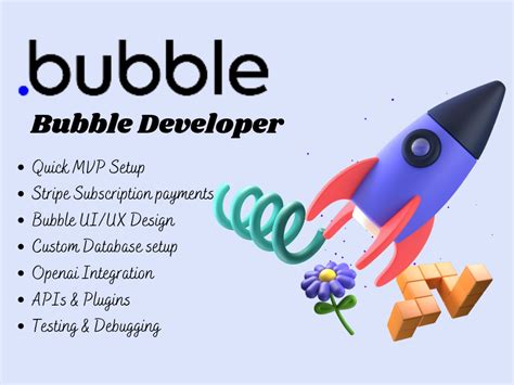 Bubble Developer Bubble Io Bubble MVP And Bubble SAAS Openai Chatgpt Upwork