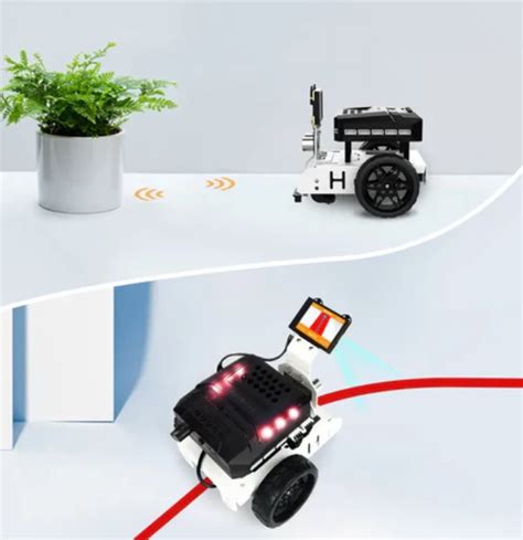 Wondercam 그래픽 스크래치 및 Python 프로그래밍을 갖춘 Ainova Vision 로봇 자동차