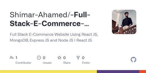 Github Shimar Ahamed Full Stack E Commerce Website Mern Stack Full