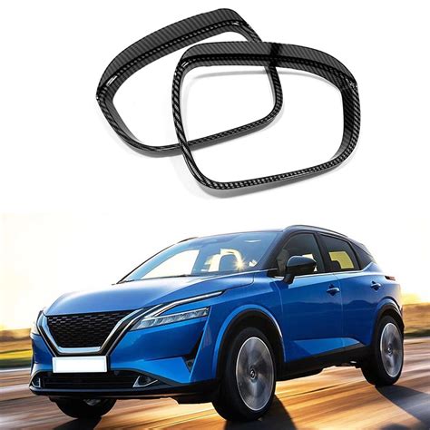 크롬 사이드 도어 미러 커버 리어 뷰 트림 레인 가드 바이저 쉐이드 베젤 자동차 액세서리 닛산 Qashqai J12 2021 2022 Aliexpress