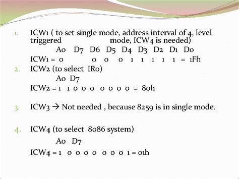 Unitv Interrupt Structure Of 8086 Vector Interrupt Table