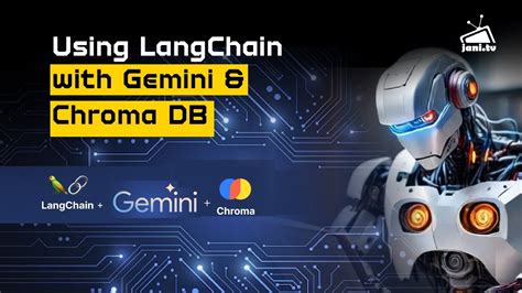 Using Langchain With Gemini And Chroma Db Youtube