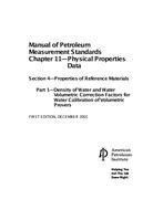 API MPMS Chapter 11 4 Part 1 R2013 PDF Engineer Documents Center