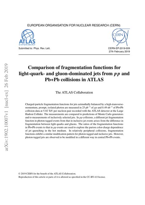 Pdf Comparison Of Fragmentation Functions For Light Quark And Gluon