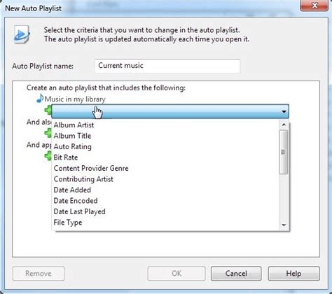 Creating An Auto Playlist Tips Net