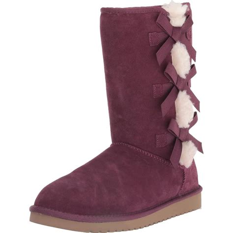 Koolaburra By Ugg Womens Victoria Tall Boot Plum Koolaburra By Ugg
