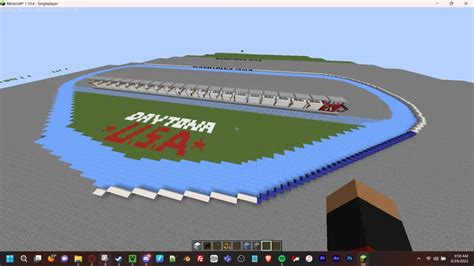 Daytona International Speedway Boat Racing Map Minecraft Map