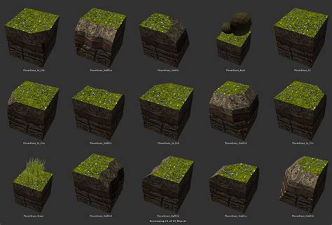 Block Terrain Set
