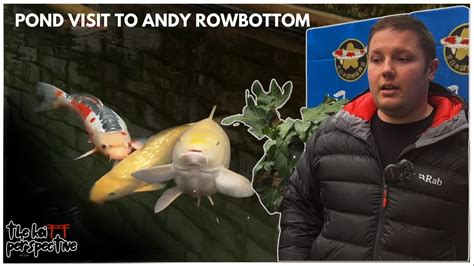 Pond Tour Andy Rowbottoms Koi Perspective Youtube