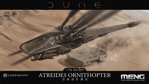 Meng Model Dune Atreides Ornithopter Modelgeek