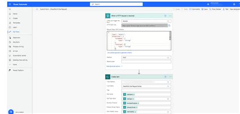 create single page applications spa with power automate