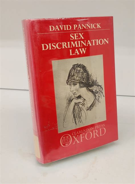 Sex Discrimination Law Attic Books