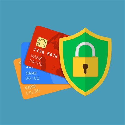 Secure Credit Card Transaction 35953572 Vector Art At Vecteezy