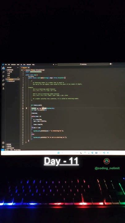 Day 11 Challenge 🎯 Java Programming 👨‍💻 Codingnolimit Shorts
