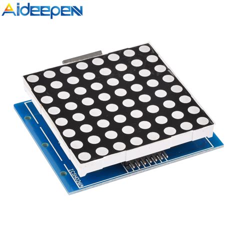 aideepen dc5v icsh026a 8 8 dot matrix control module led module